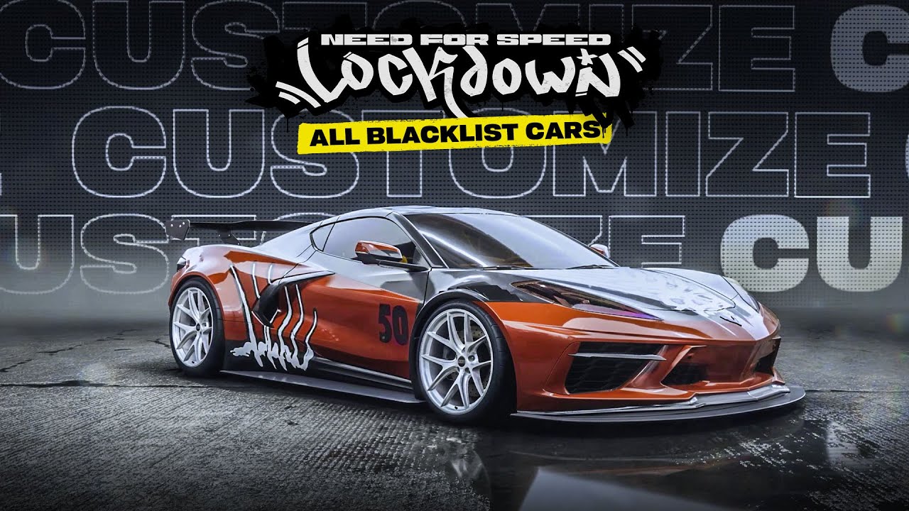 NFS Unbound - All Blacklist Cars - YouTube