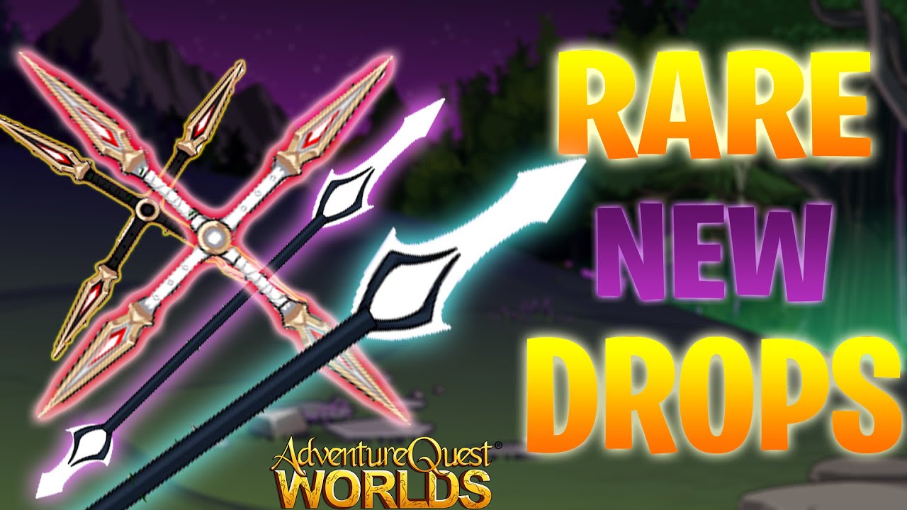 AQW NEW RARE DROPS JULY 2021 - YouTube