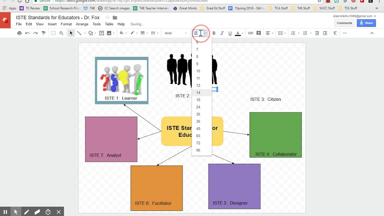 Creating Your ISTE Standards Google Drawing - YouTube