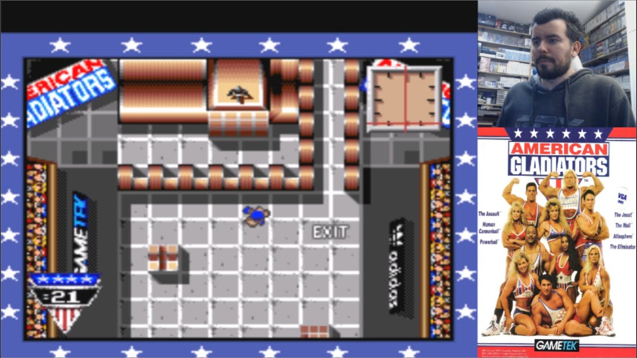 AMERICAN GLADIATORS (SNES / Genesis) - Gameplay en Español || ¿MORRALLA ...