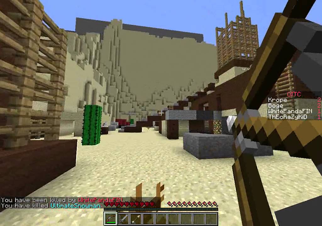 Boges Rage 1#OITC (Minecraft) - YouTube