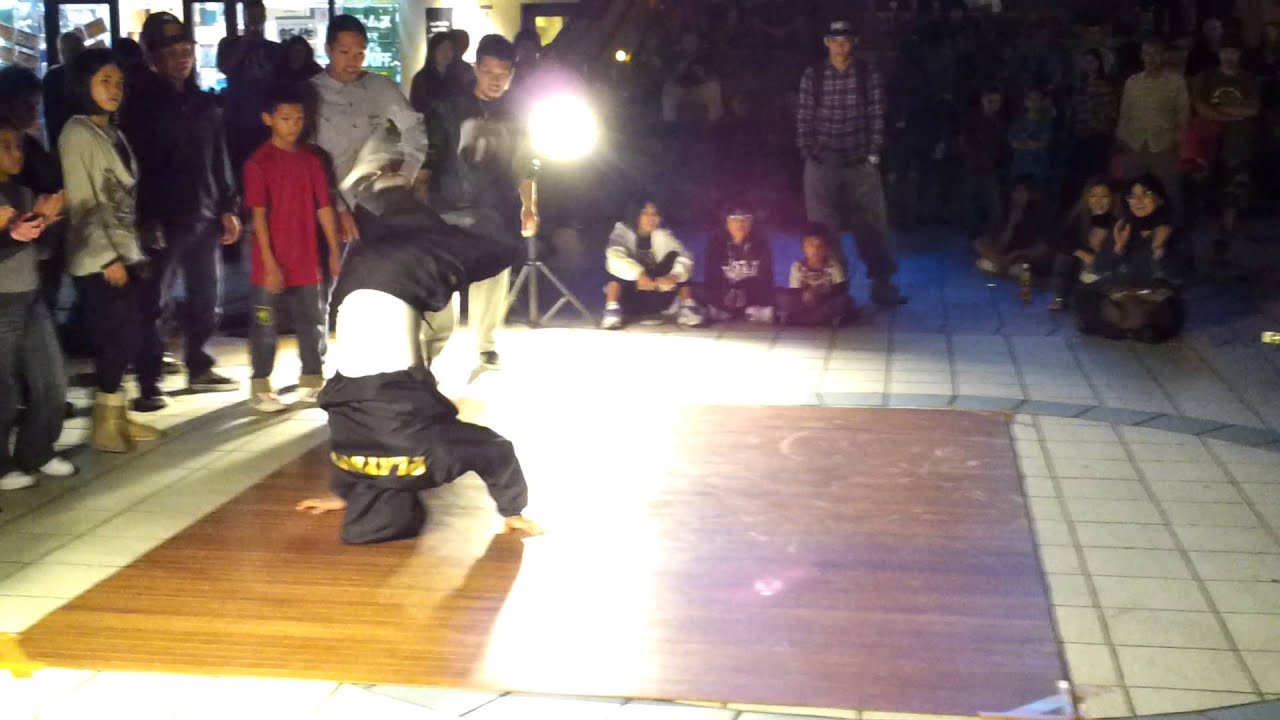 Breakdancing in American Village Okinawa Japan - YouTube