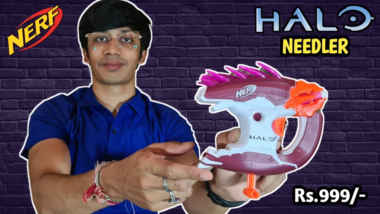 [REVIEW] Nerf Microshot Halo Needler Unboxing ,Review & Firing Test ...