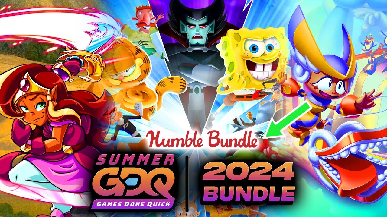 Humble Bundle – Summer Games Done Quick Bundle - June 2024 - YouTube