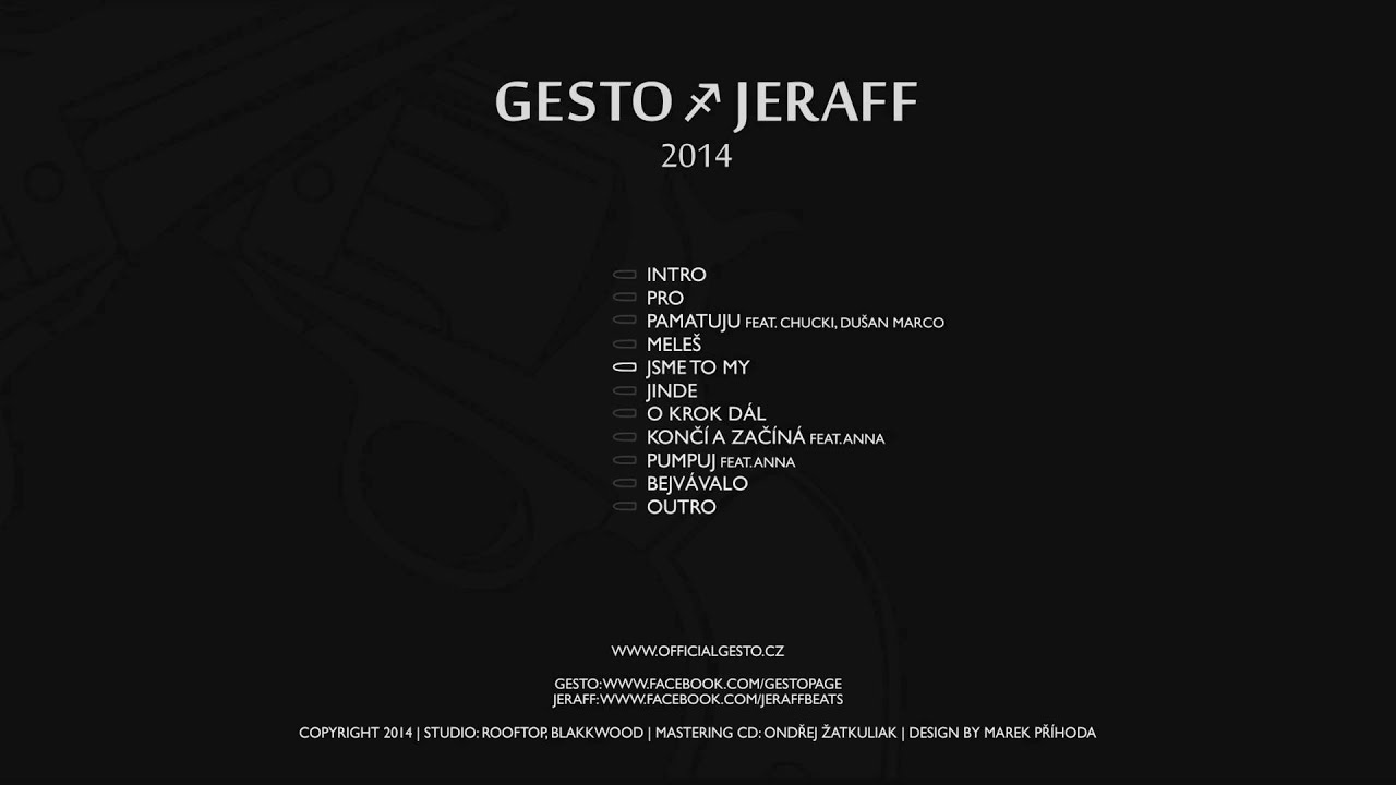 Gesto&Jeraff - Jsme to my - YouTube