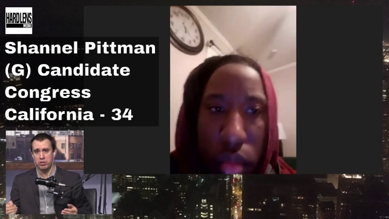 Shannel Pittman (G) Candidate for Congress California District 34 - YouTube
