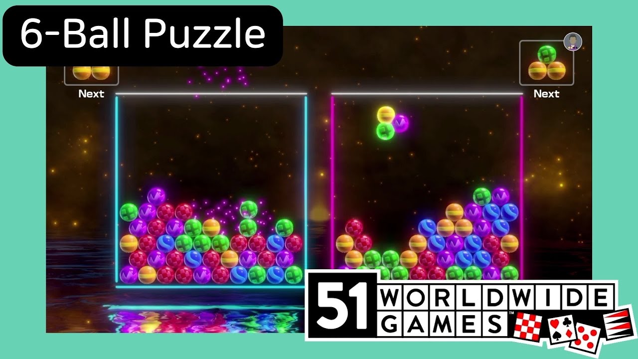 6 Ball Puzzle - 51 Worldwide Games - Nintendo Switch Gameplay - YouTube