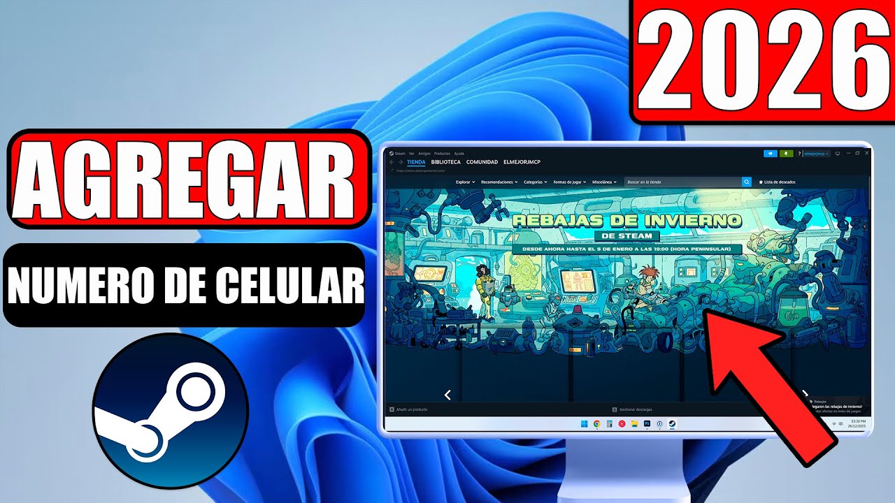 🟢Como Agregar mi Numero de Telefono a Steam - YouTube