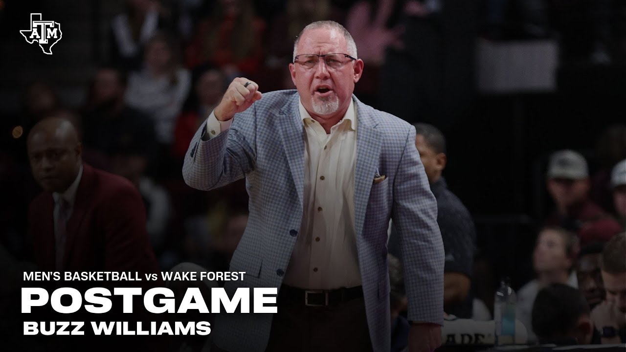 Wake Forest Postgame: Buzz Williams - YouTube