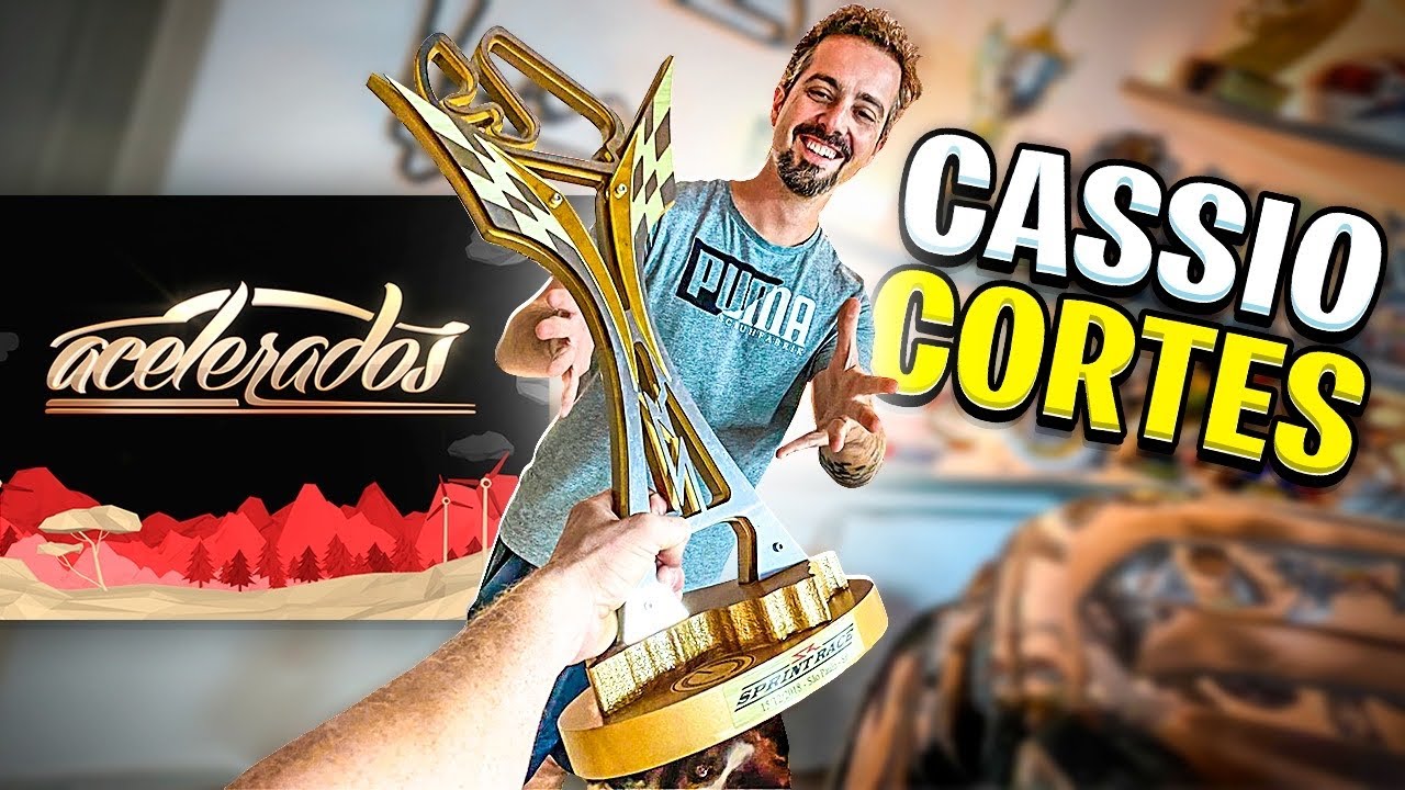 VISITEI A CASA DO CÁSSIO CORTES! PILOTO E APRESENTADOR DO ACELERADOS ...