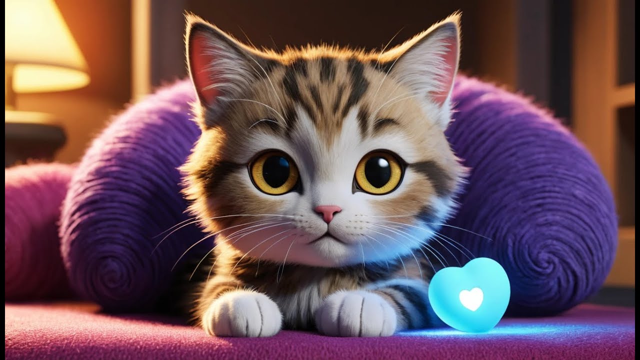 Emma Had a Tiny Cat | Cute Kitty Song for Kids | Soft Meow Nursery ...