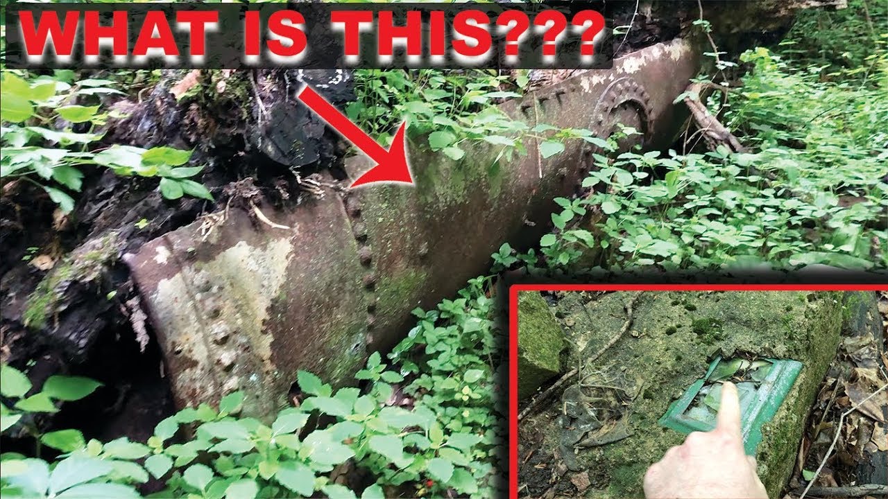 Abandoned Gravestones and Strange Objects in the Forest - YouTube