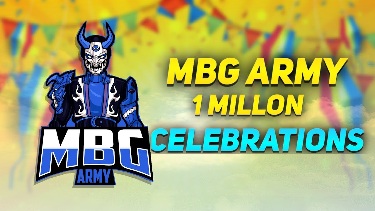 1 Million Celebrations - Love You All - MBG Army - YouTube