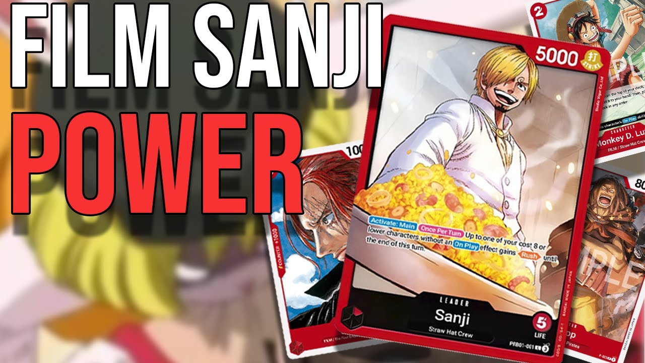 Film Red Sanji Is Cooking | Red Sanji vs Green Carrot | One Piece Card ...