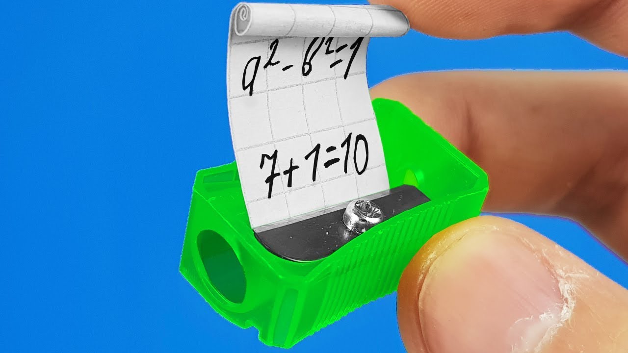 15 Back To School Life Hacks - YouTube