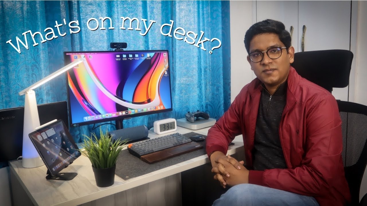 My Productivity Desk Setup | (iPad, Mac mini, 4K monitor and more ...