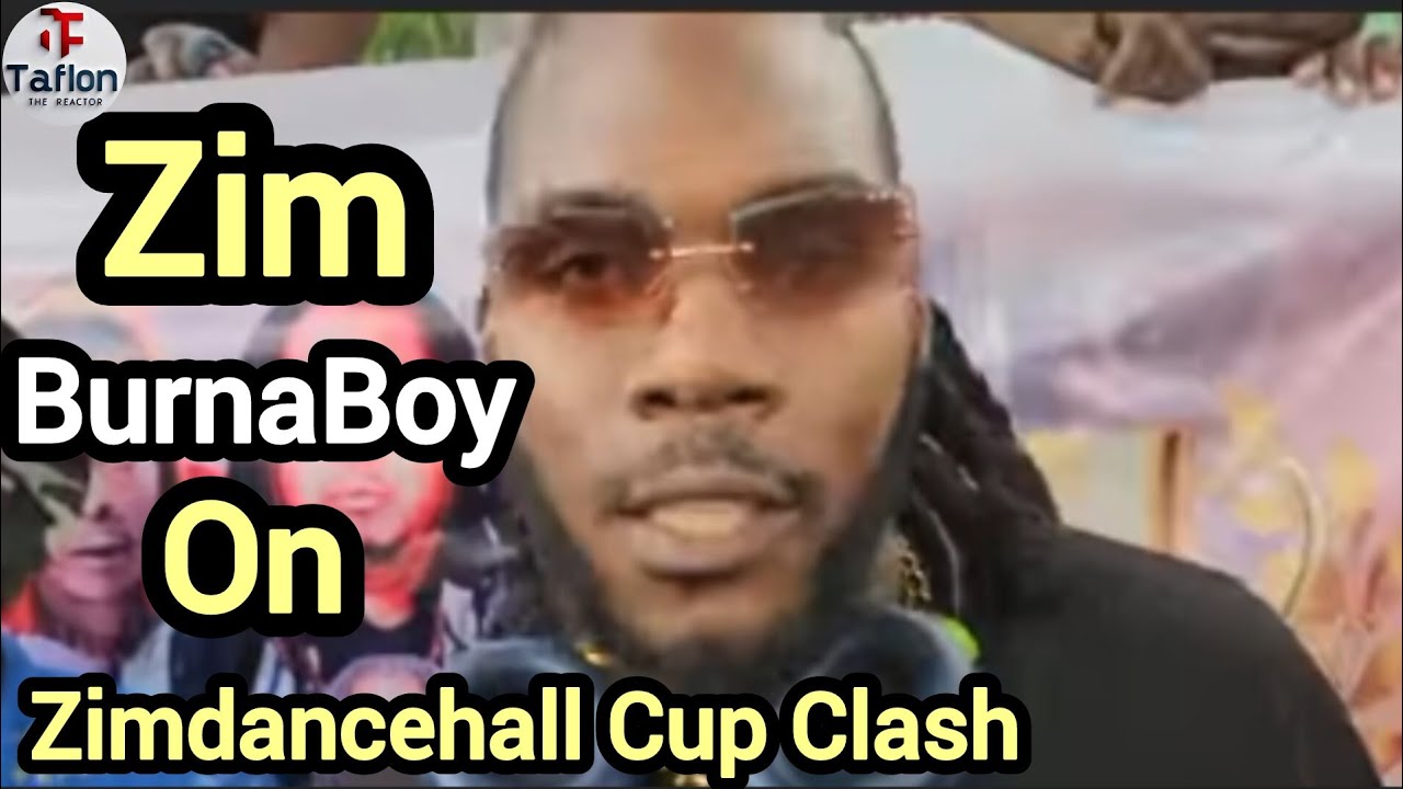 BurnaBoy joinde Zimdancehall National Cup Clash - YouTube