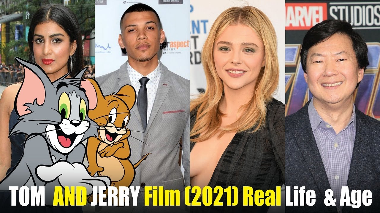 TOM AND JERRY Film (2021) Real Life & Age - YouTube