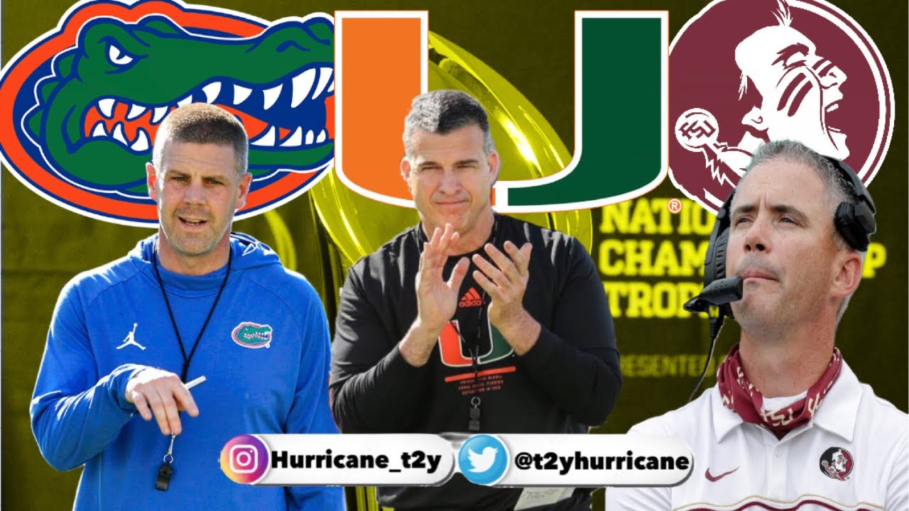 big 3 football talk miami fsu and florida recruiting updates - YouTube