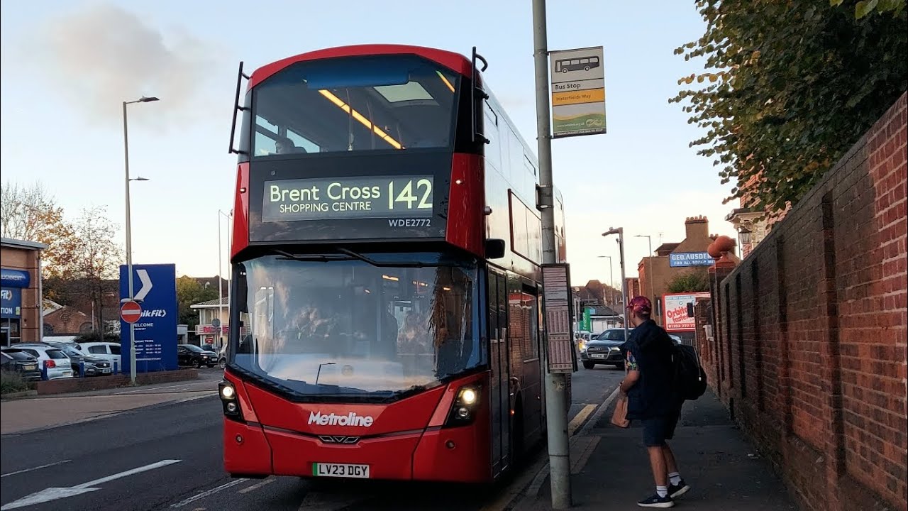 Metroline/Wright Electroliner/€6 (LV23 DGY) - YouTube