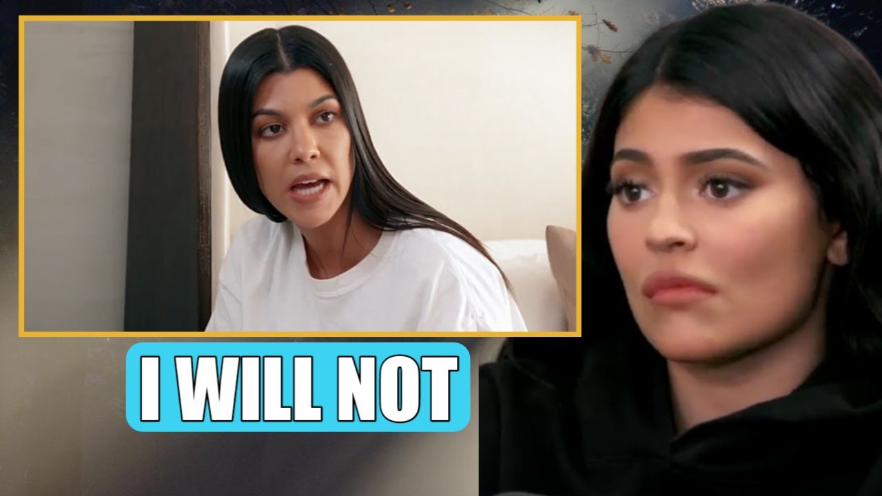 I WILL NOT! Kylie Jenner Refuses To Hear From Kourtney Kardashian ...