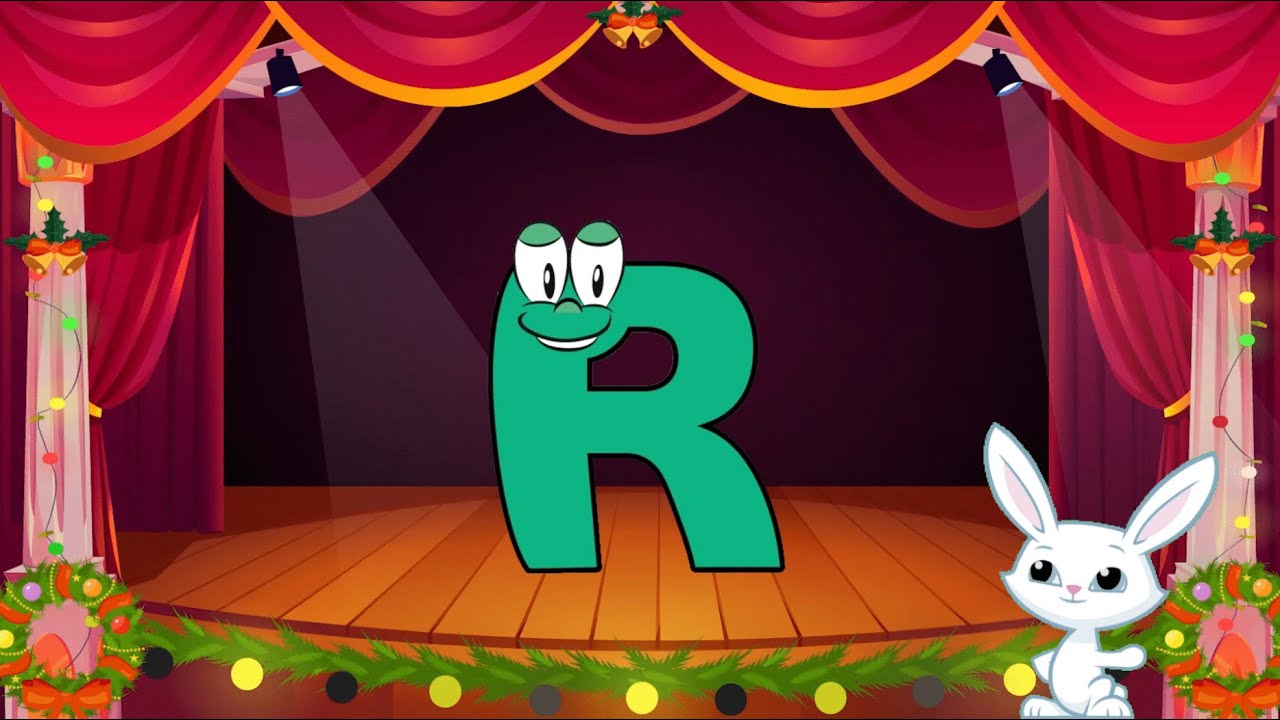 Words start with Rr | 'r' Words | Learn letter Rr | abc | Cartoon - YouTube