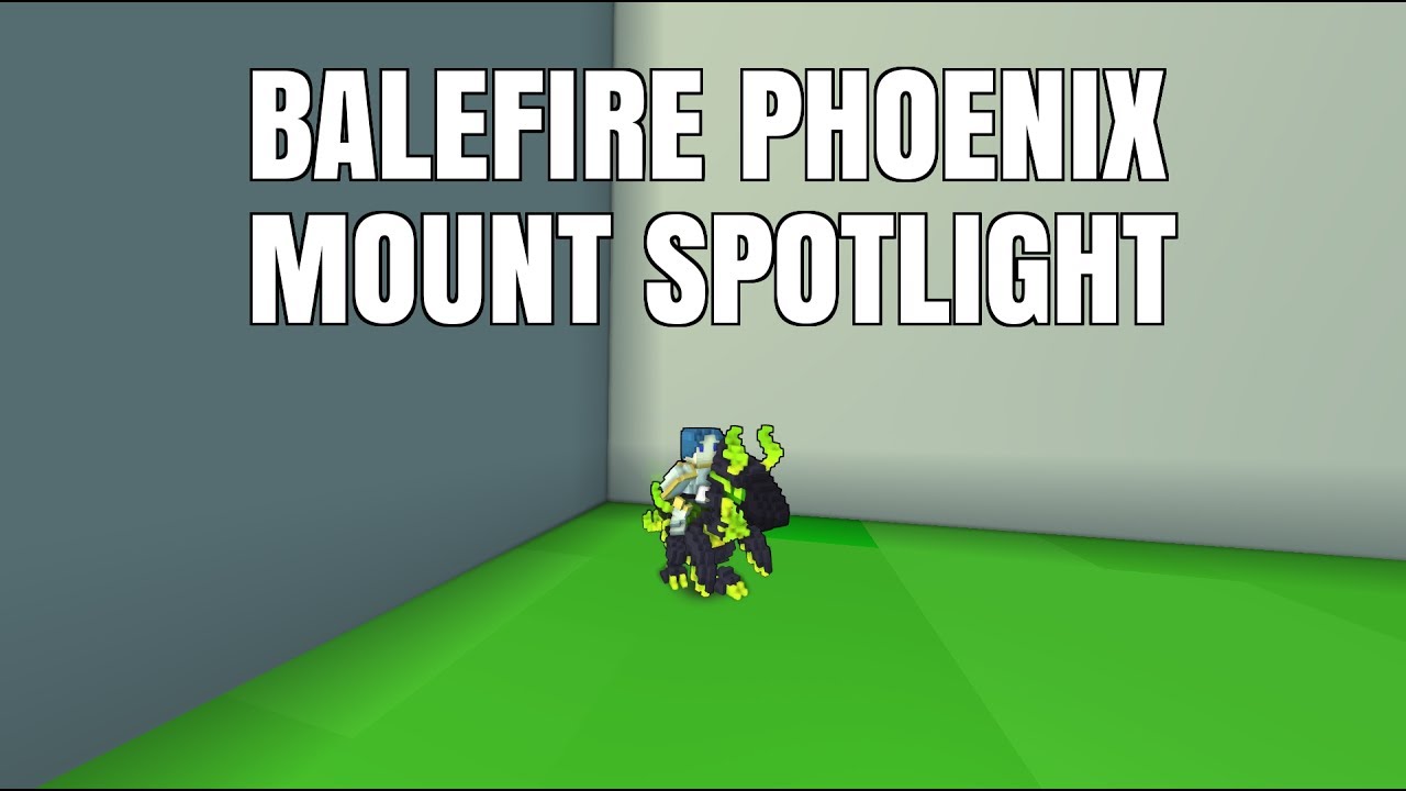 Balefire Phoenix | Trove Mount Spotlight - YouTube