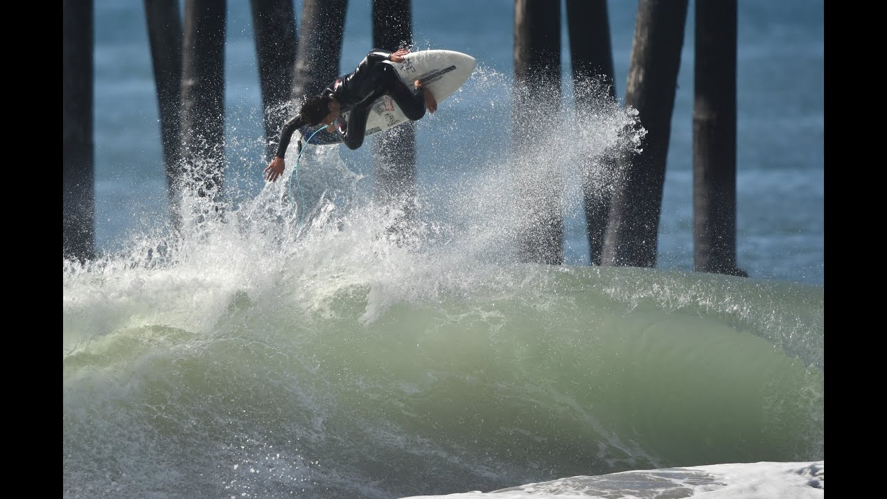 Oceanside Pier Surfing Jan 29, 2024 - YouTube
