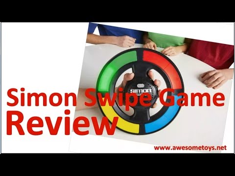 Toy Review : Hasbro Simon Swipe Game - YouTube