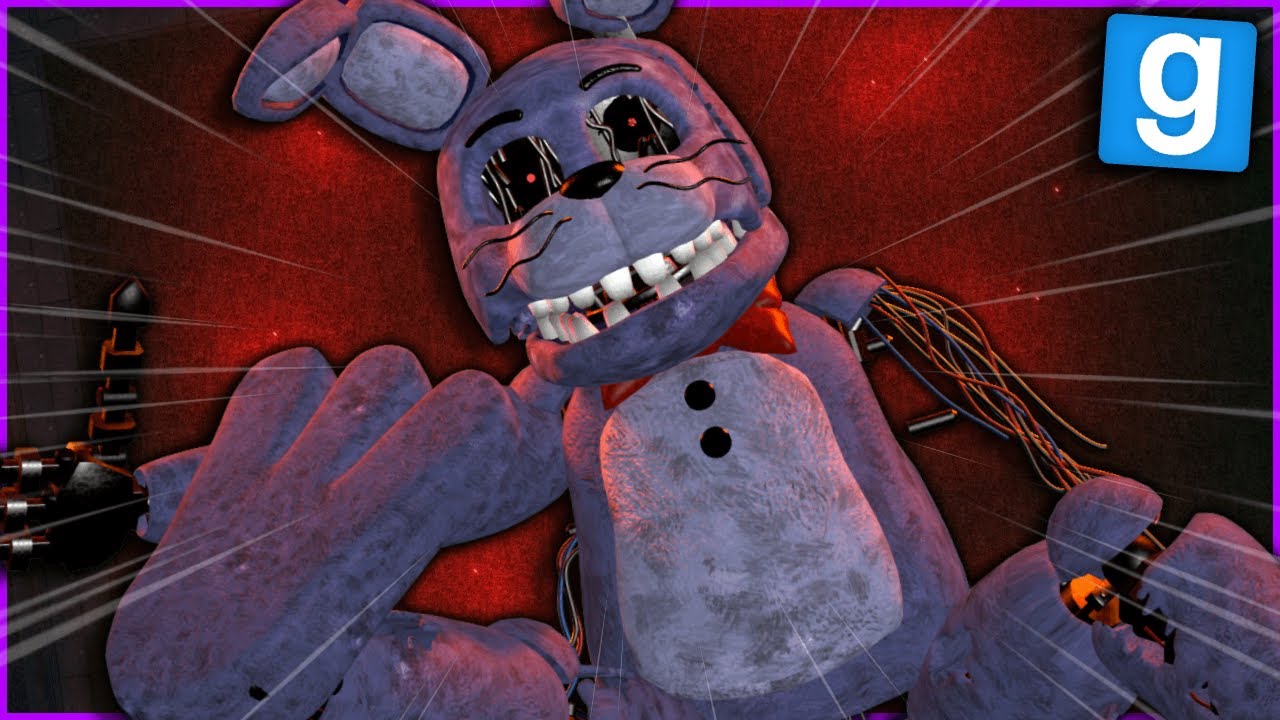 Gmod FNAF | If Withered Bonnie Finds His Mask 6! - YouTube