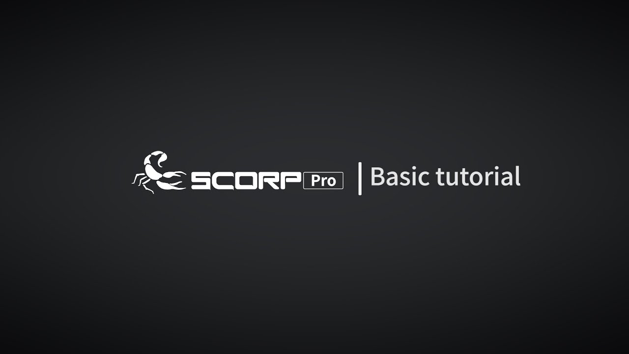 SCORP Pro Basic Tutorial - Part Two - YouTube