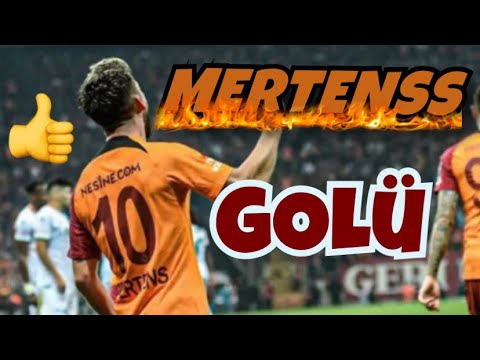GALATASARAY-ZALGİRİS MAÇI MERTENS’İN GOLÜ | 🔴🟡