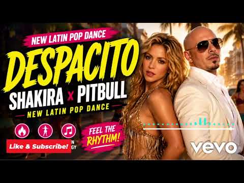 DESPACITO 🔥 Shakira x Pitbull  | New Latin Pop Dance Hit 2026 | AI Music Video