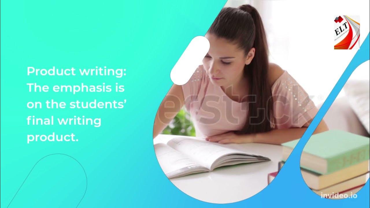 The differences between process and product writing. - YouTube
