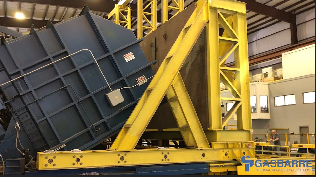 Gasbarre Thermal Processing Systems - Tip Up Furnace - YouTube