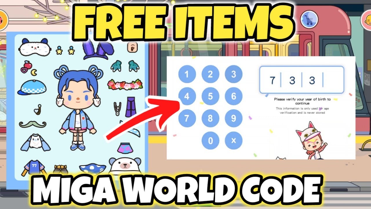 *Unlock Items* Miga World Free Items || Miga World Free Code - YouTube