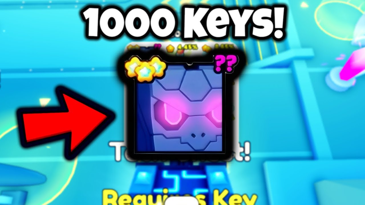 I Used ONE THOUSLAND Tech Keys For New Huge! (Pet Simulator 99) - YouTube