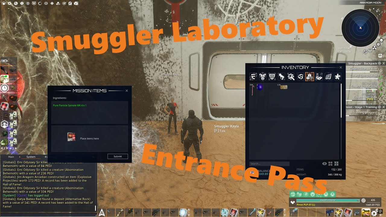 Smuggler Genetics Laboratory on Arkadia Moon - Entrance Pass - Pure ...