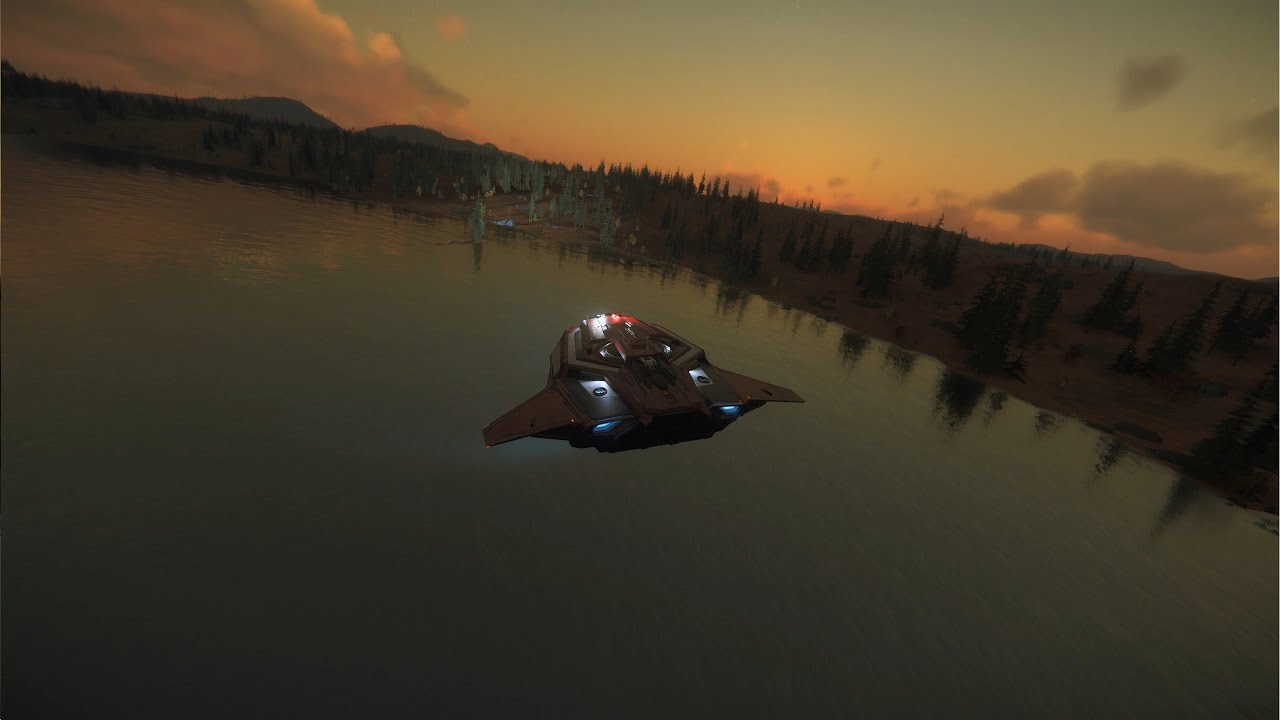 Star Citizen Episode 5 - 3.18 LIVE Exploring Microtech new canyon river ...