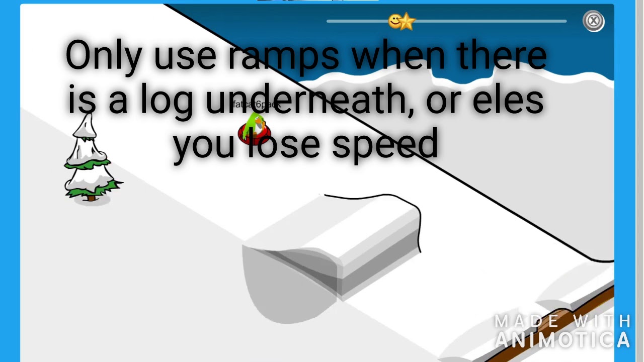 Club penguin Rewritten Sled Racing TIPS AND TRICKS - YouTube