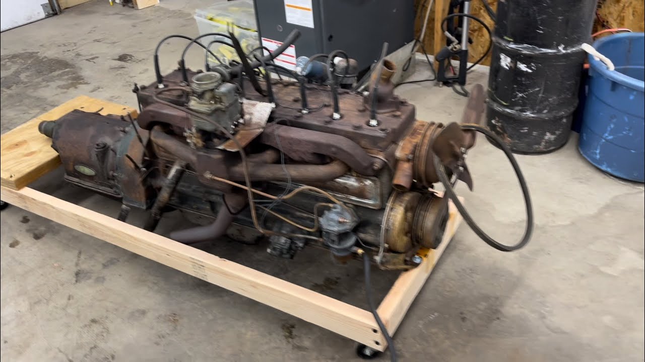 Pontiac Straight 8 Flathead. Will it run or get turned into a coffee ...