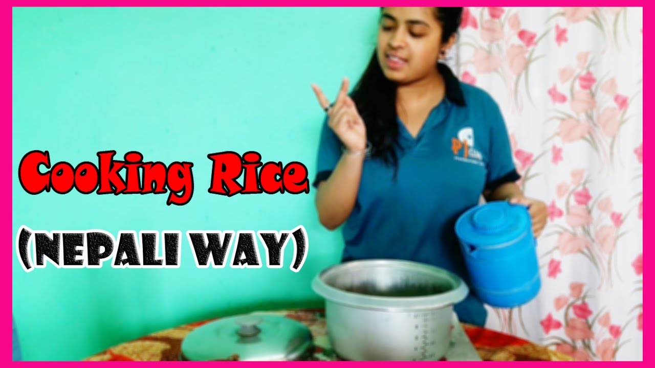 Cooking Rice(Nepali Way) | Sima Pandey - YouTube