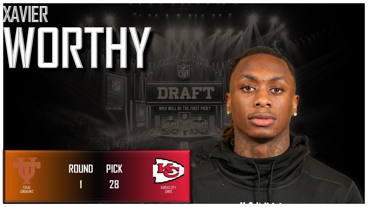 2024 NFL DRAFT: Xavier Worthy | Kansas City Chiefs - YouTube