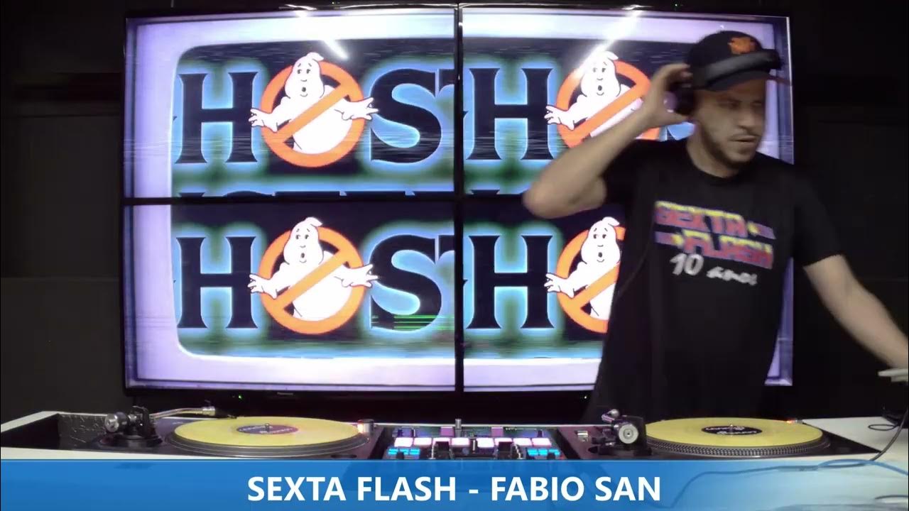 DJ FABIO SAN - ANOS 80 - PROGRAMA SEXTA FLASH - 04.10.2024 - YouTube