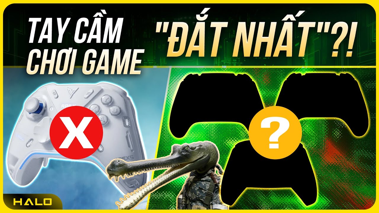 Tay Cầm Chơi Game "Đắt Nhất" Trông Như Thế Nào? - YouTube
