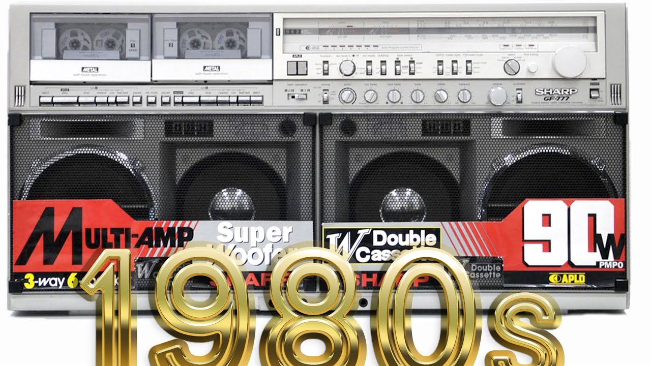 SHARP GF777 VINTAGE GHETTOBLASTER 1980s ICONIC BOOMBOX PORTABLE STEREO ...