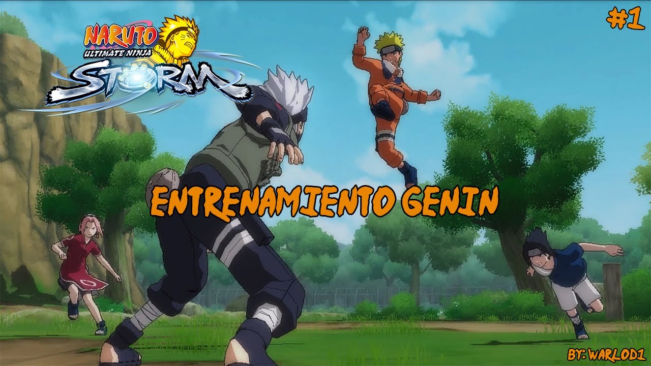 Naruto: Ultimate Ninja Storm | Modo historia: Entrenamiento genin | Sub ...