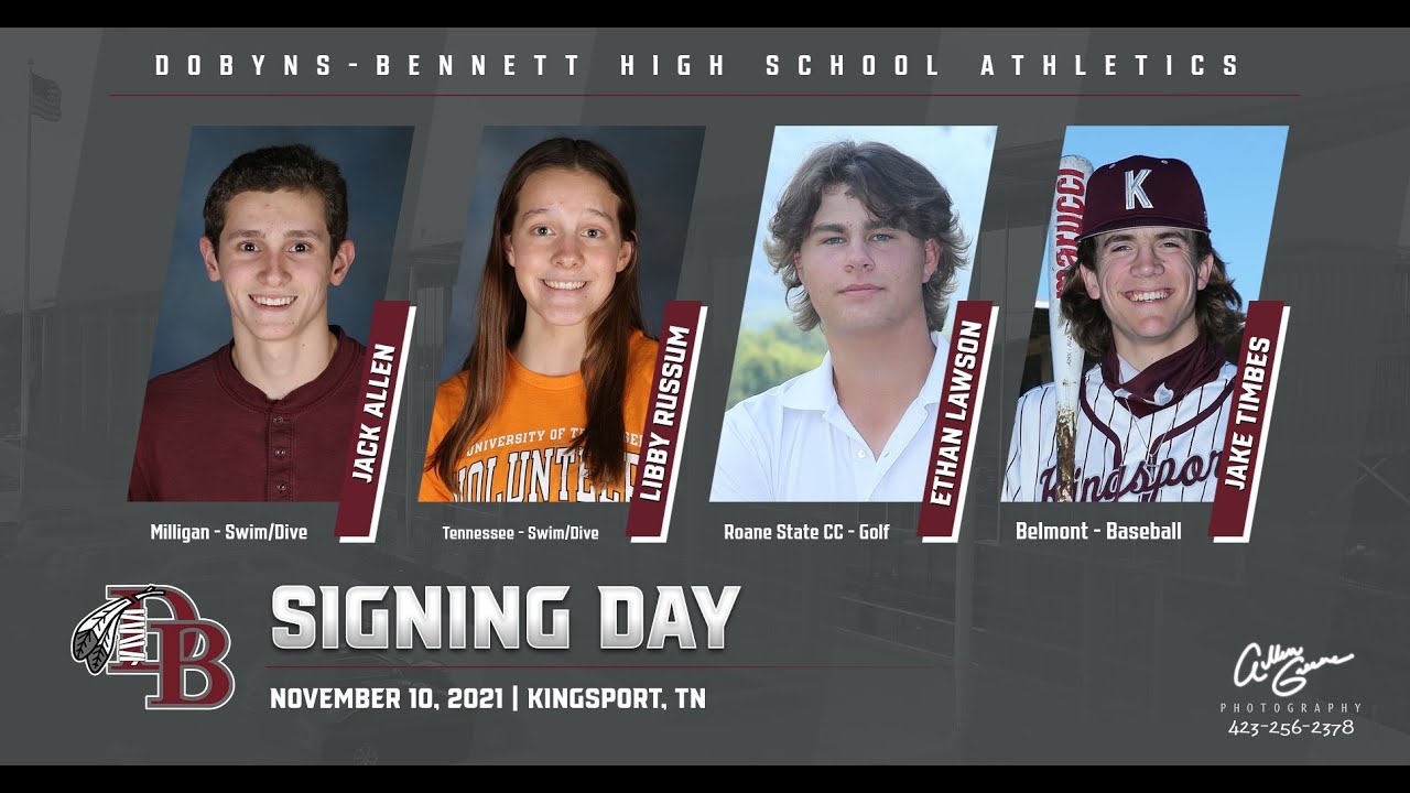 Dobyns-Bennett Signing Day (November 10, 2021) - YouTube