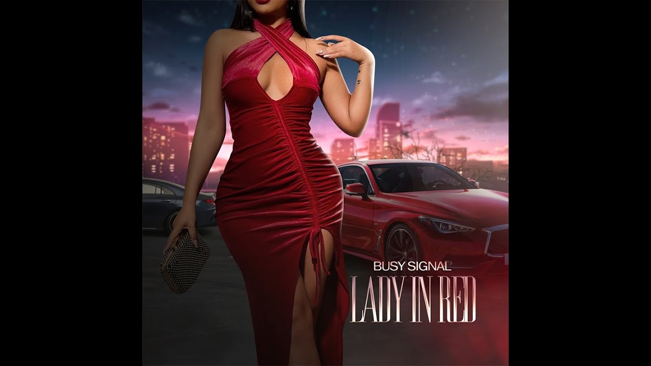 Busy Signal Lady In Red (Visualizer) - YouTube