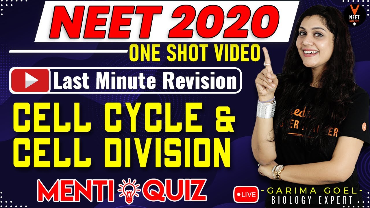 Cell Cycle And Cell Division Questions And Answers NEET 2020 cell-cycle-and-cell-division-questions-and-answers-neet-2020
